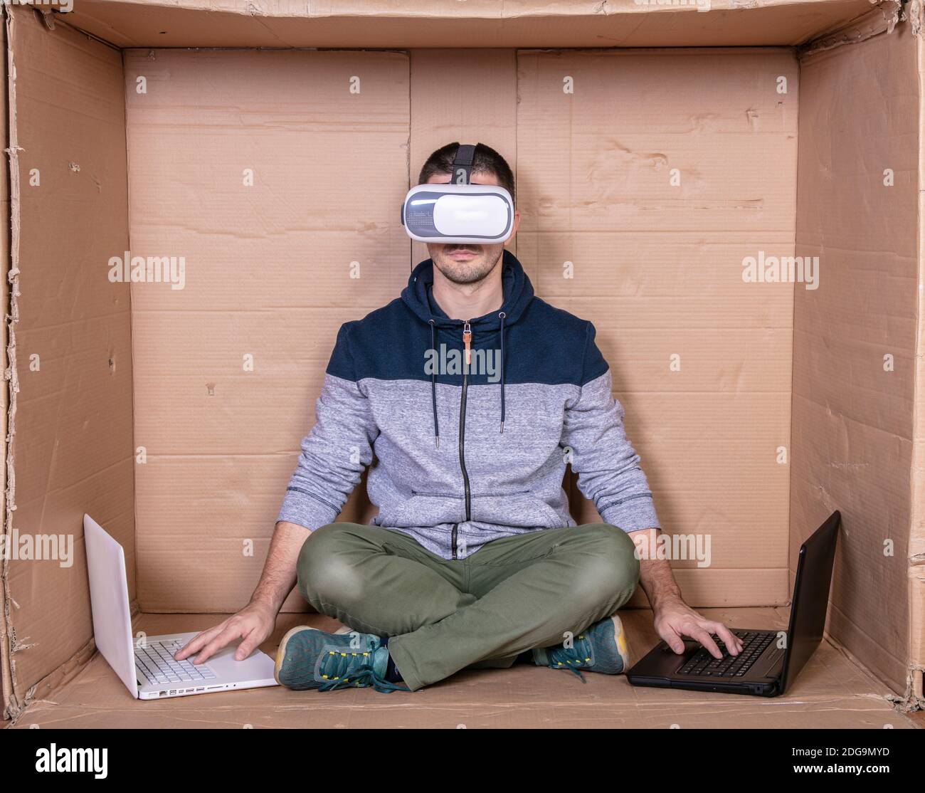 Self substitution hi-res stock photography and images - Alamy