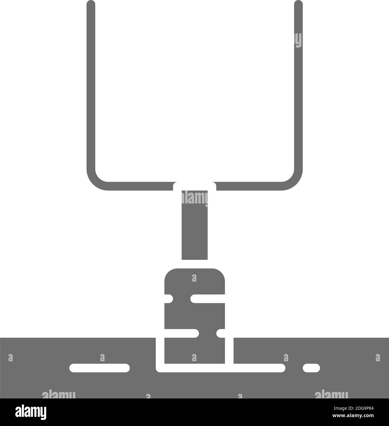 Football goal post Stock Vector Images - Alamy