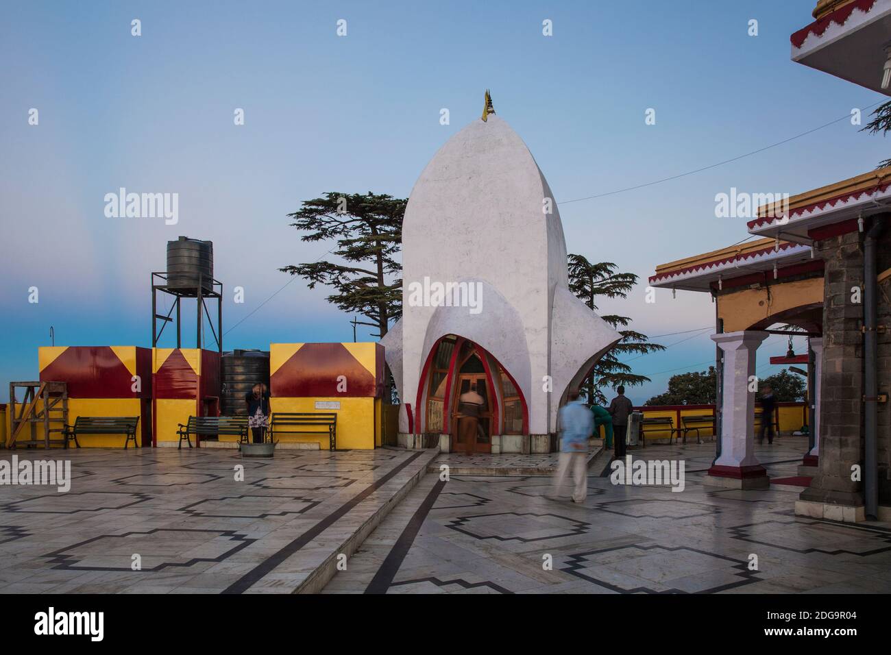 India, Himachal Pradesh, Shimla, Temple of Kali Bari Stock Photo - Alamy