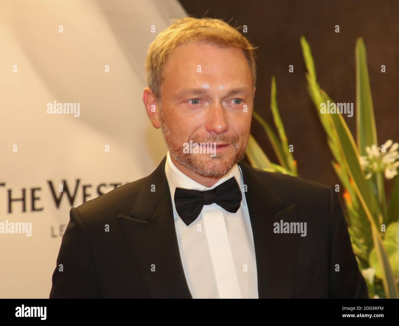 Politician and federal chairman of the FDP Christian Lindner Stock ...