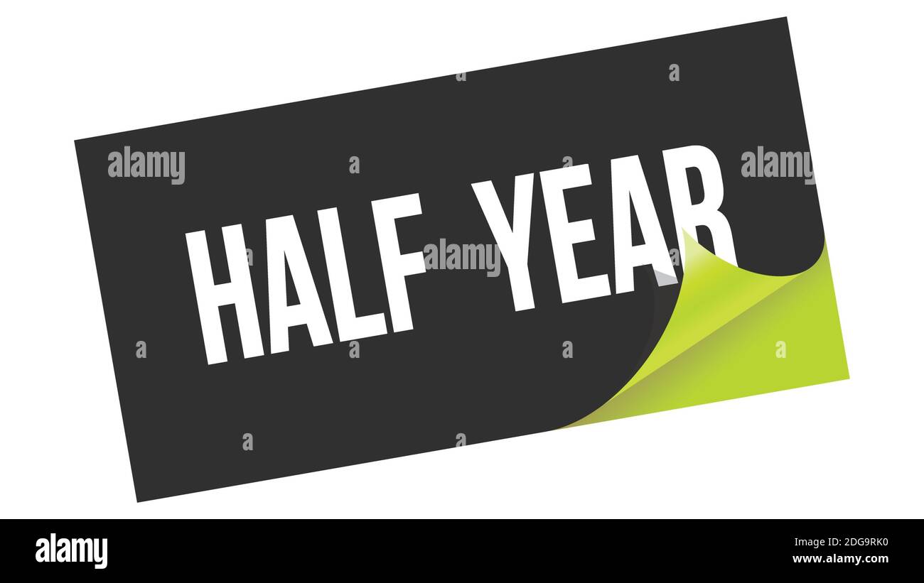 Half year stamp hi-res stock photography and images - Alamy