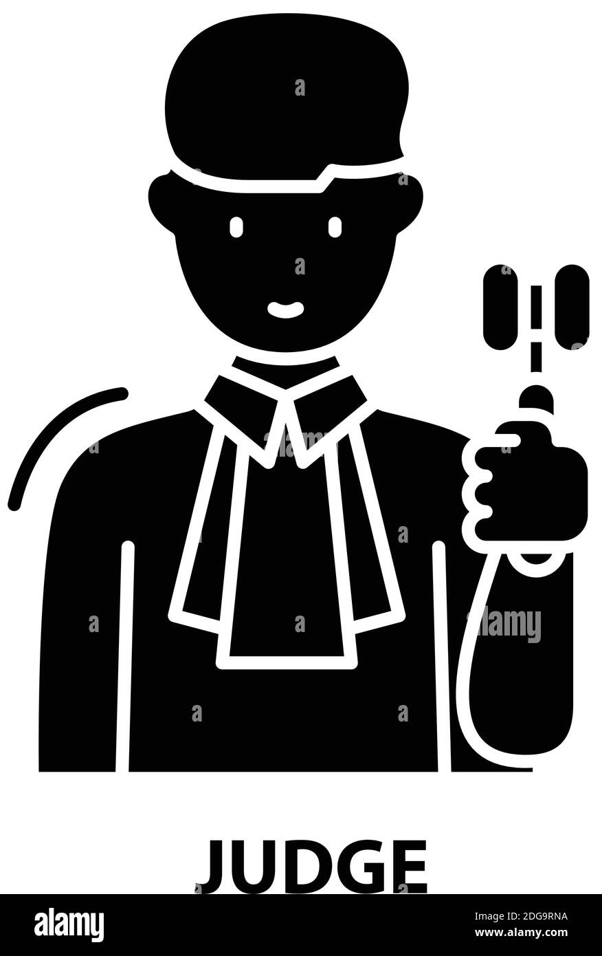 Male judge gavel table Black and White Stock Photos & Images - Alamy