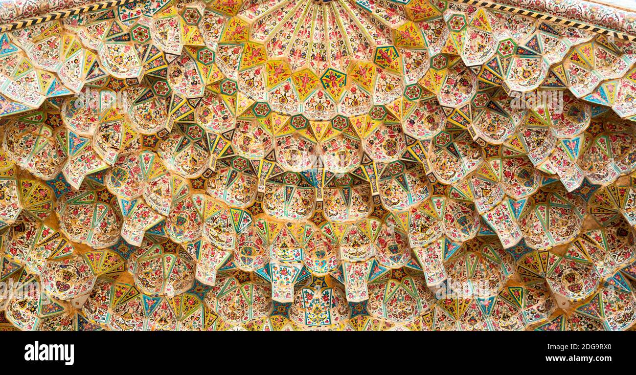 In iran the religion architecture Stock Photo - Alamy