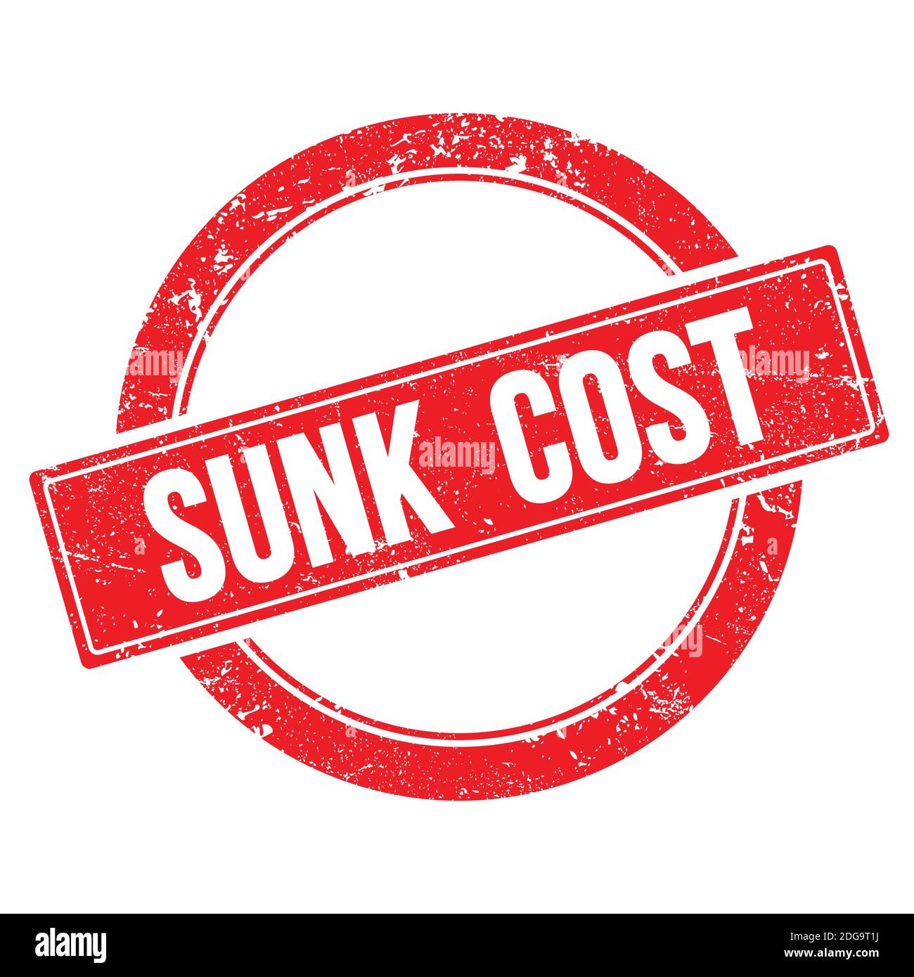 Sunk cost stamp hi-res stock photography and images - Alamy