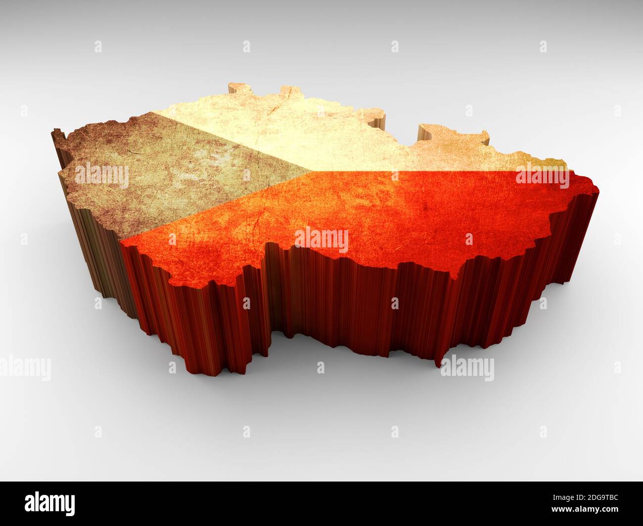 Czech map hi-res stock photography and images - Alamy