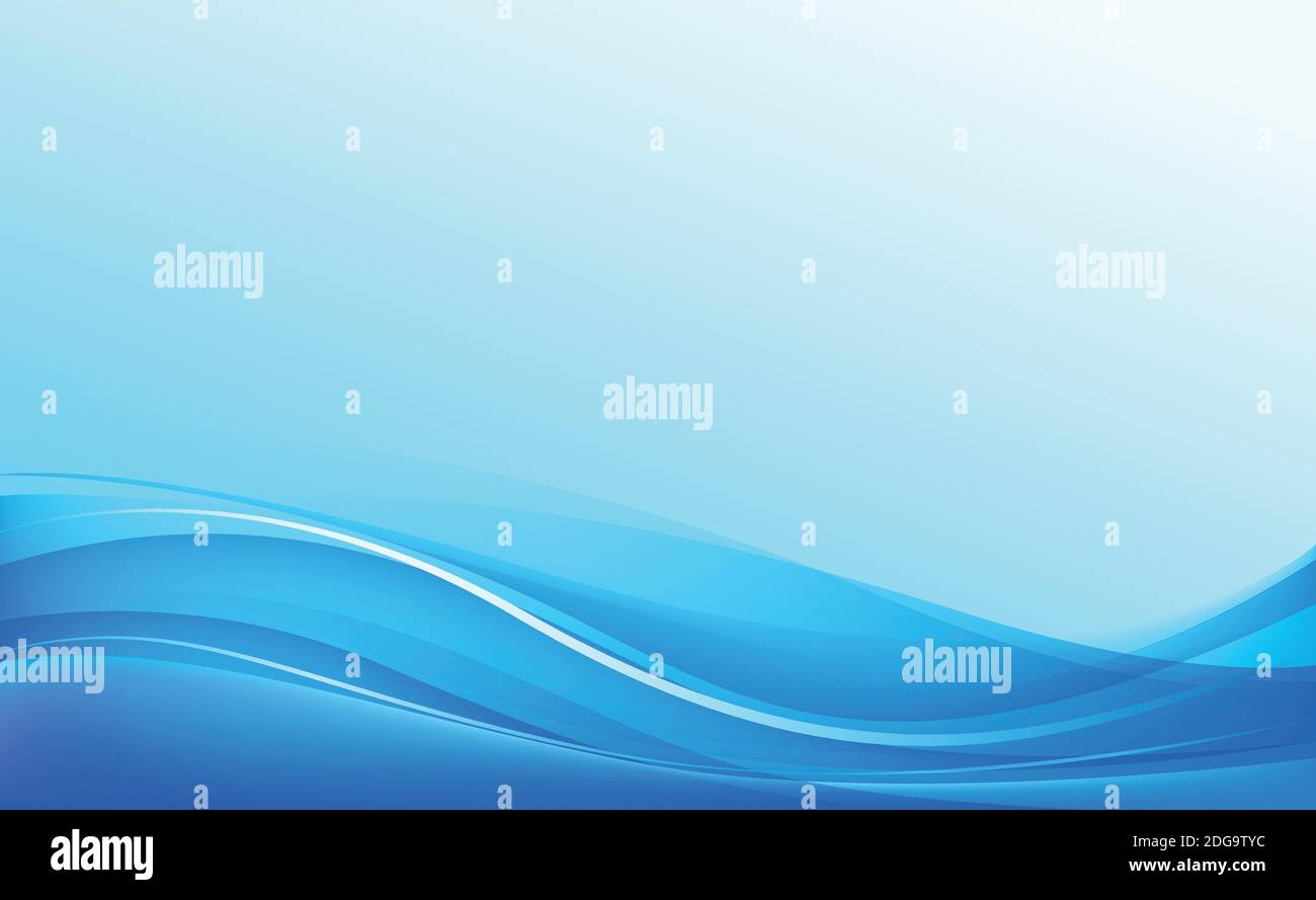 Abstract blue and white background with lines - Vector illustration ...