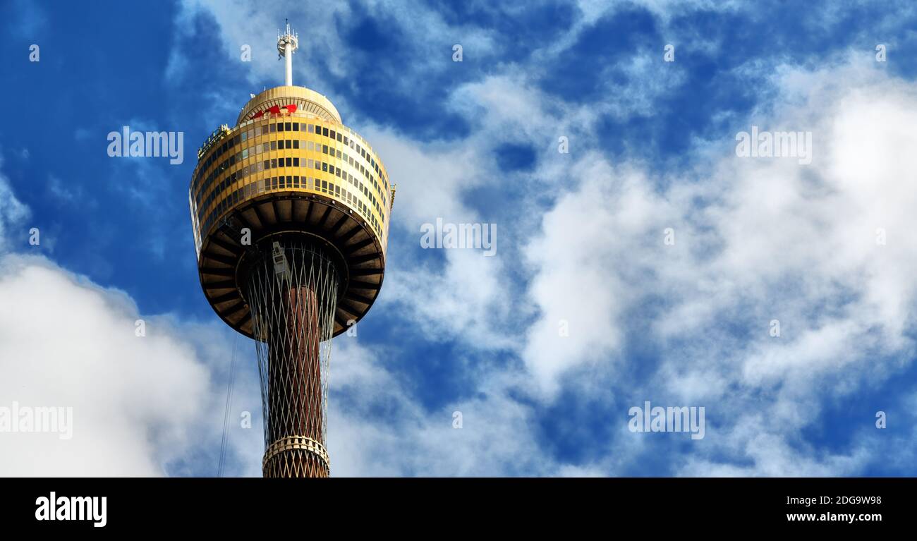 SYDNEY, AUSTRALIA - CIRCA AUGUST 2017 : the view of the tower eye in ...