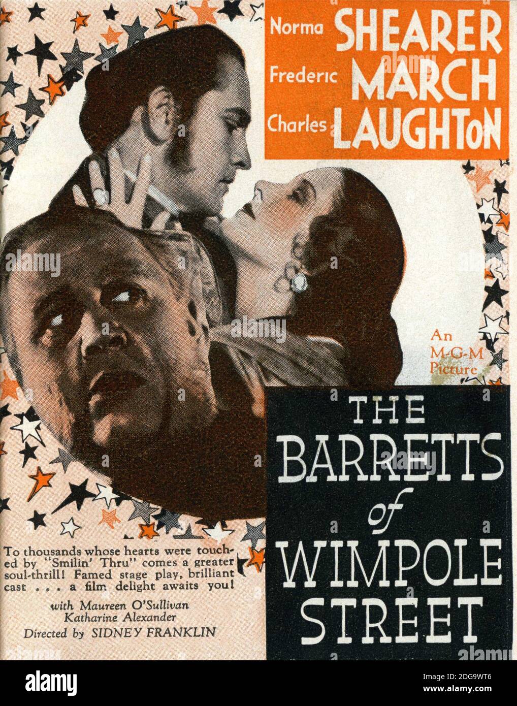 Promotional Advertisement for NORMA SHEARER FREDRIC MARCH and CHARLES ...