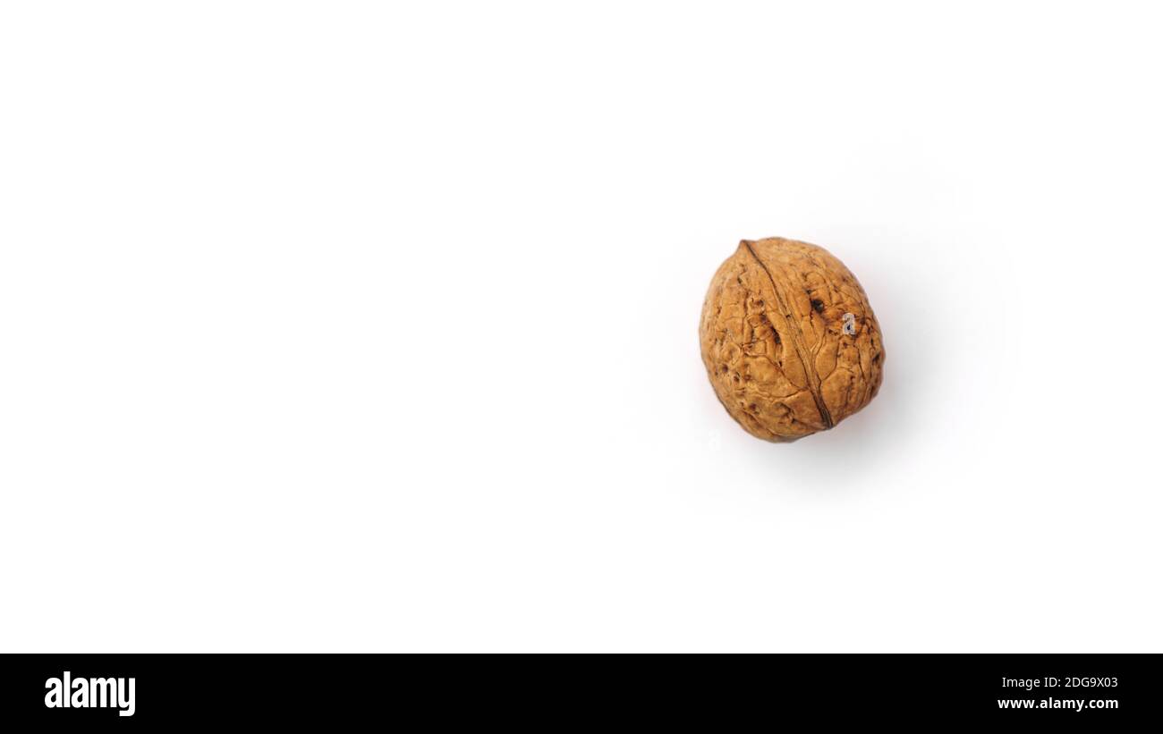 Top view walnut without hi-res stock photography and images - Alamy