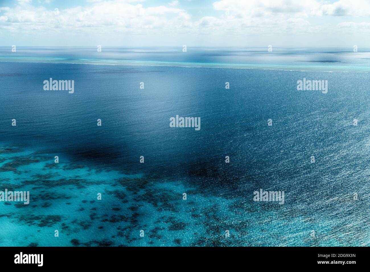 The great reef from the high Stock Photo - Alamy