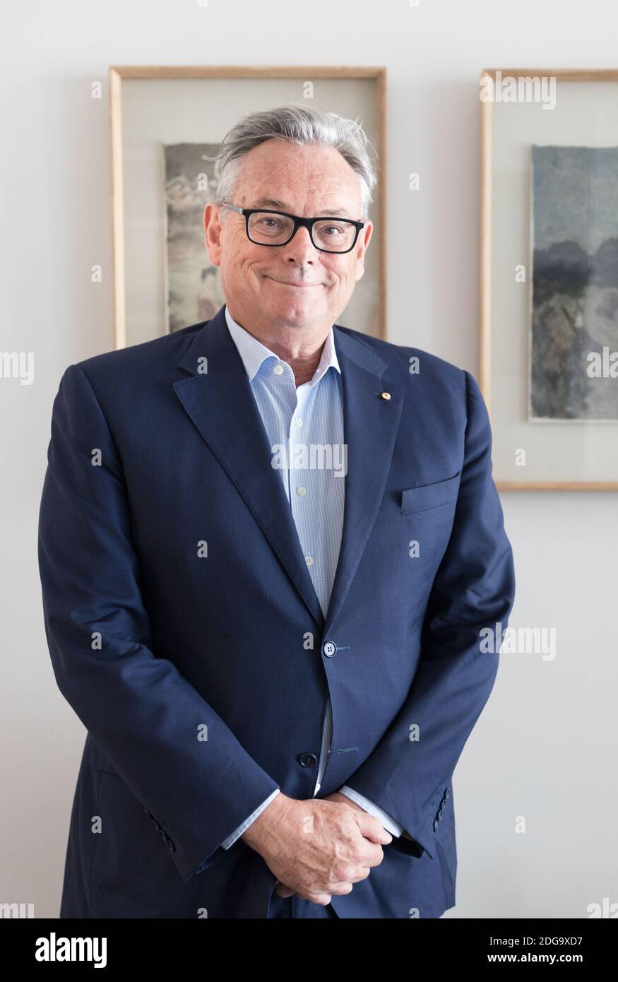 Canberra. 30th Nov, 2020. Photo taken on Nov. 30, 2020 shows Geoff Raby ...