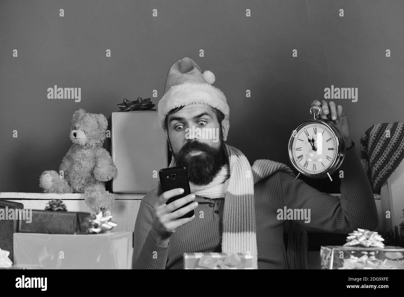 Celebration cellphone Black and White Stock Photos & Images - Alamy