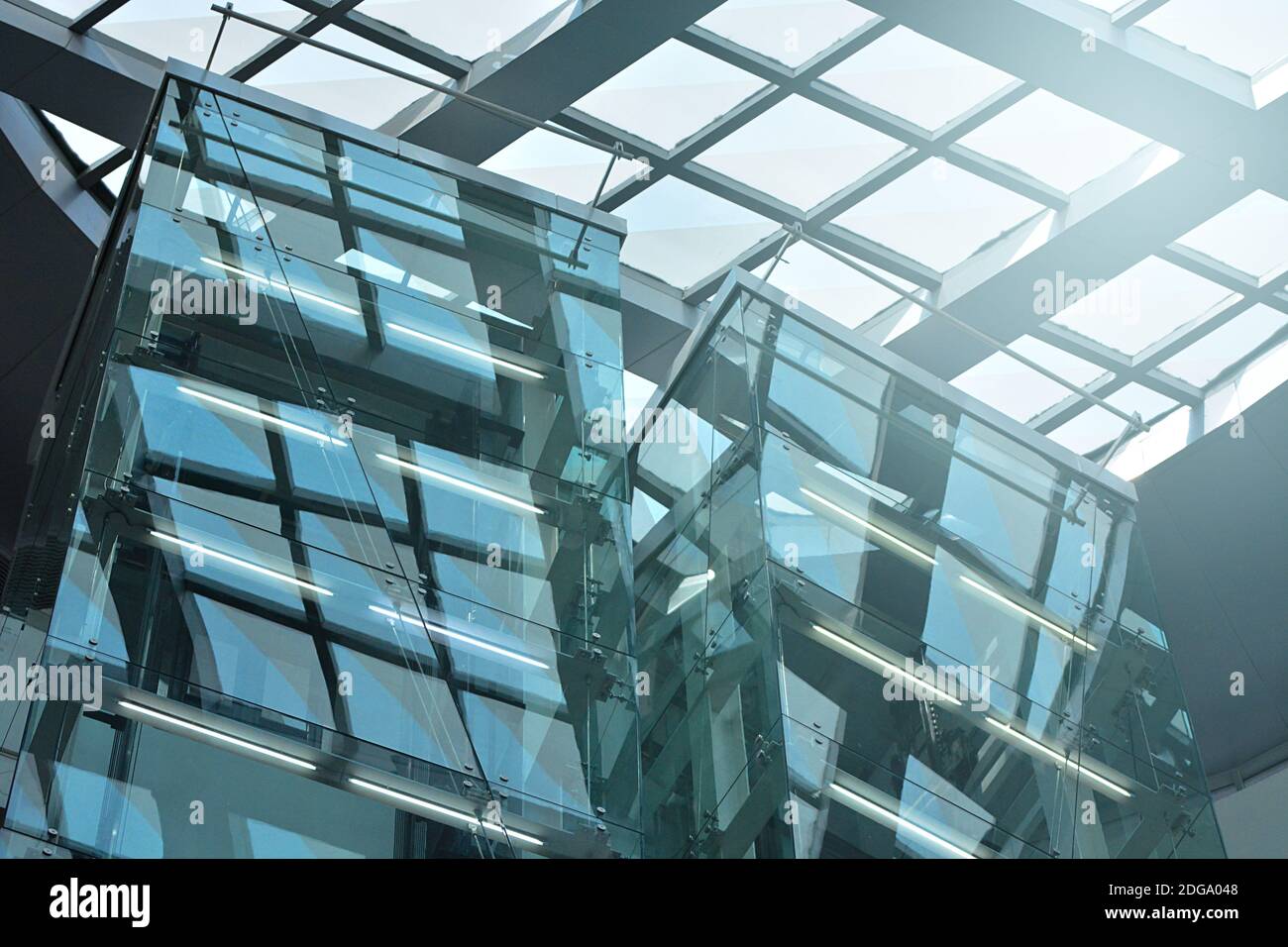 Architecture Abstract Background, Glass Curtain Wall, Fasteners ...