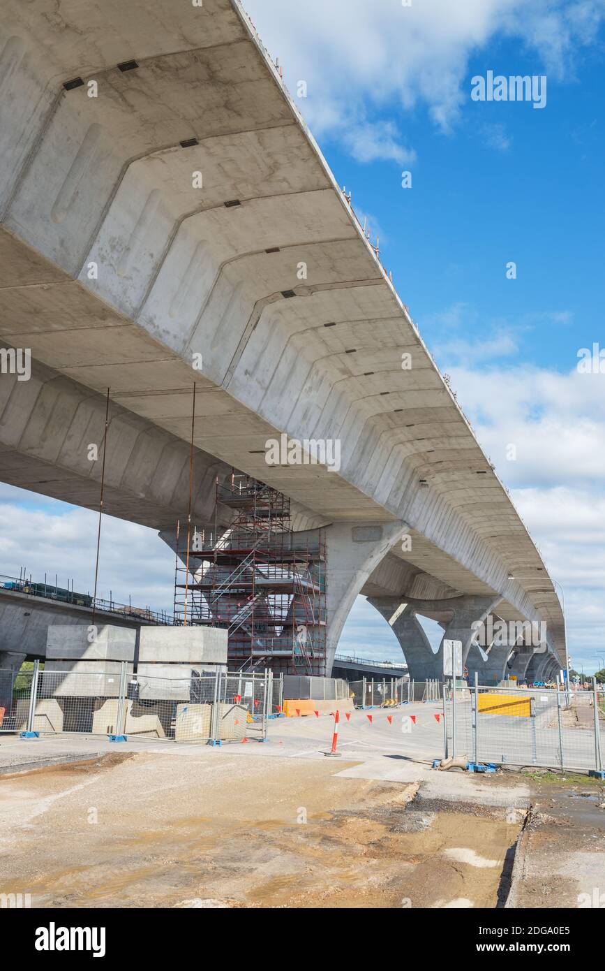 Road under reconstruction Stock Photo - Alamy