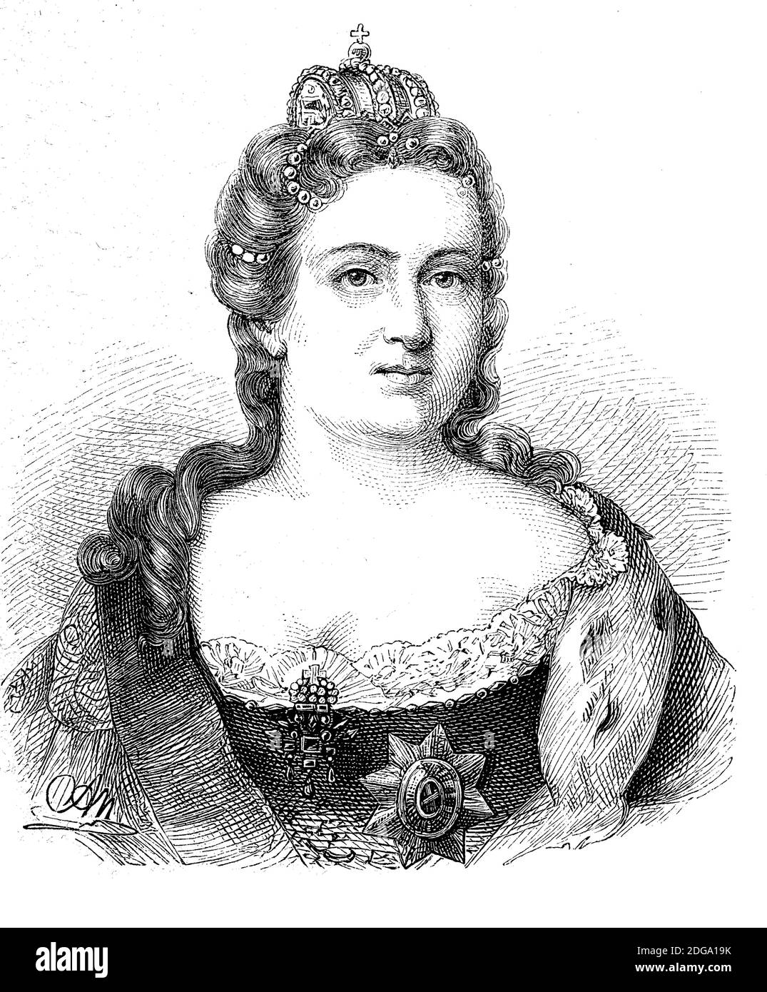 Katharina the great Cut Out Stock Images & Pictures - Alamy