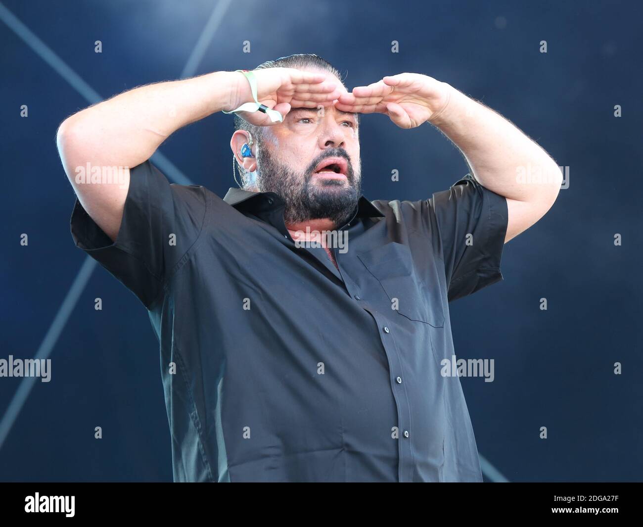 Singer Marian Gold from Alphaville at STARS for FREE on 19.08.2018 in ...