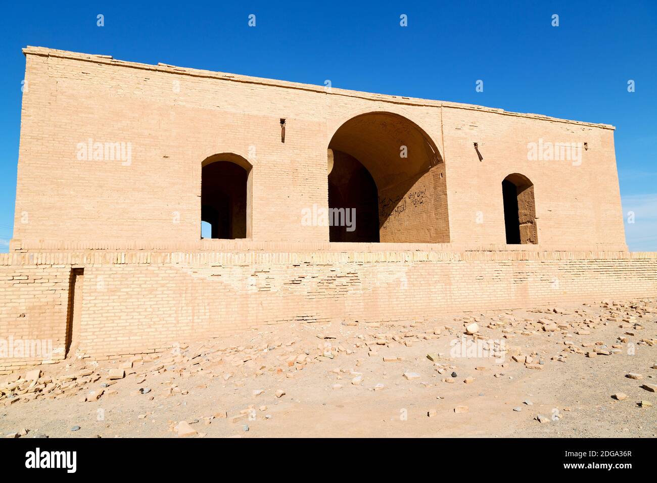 In iran the antique temple Stock Photo - Alamy