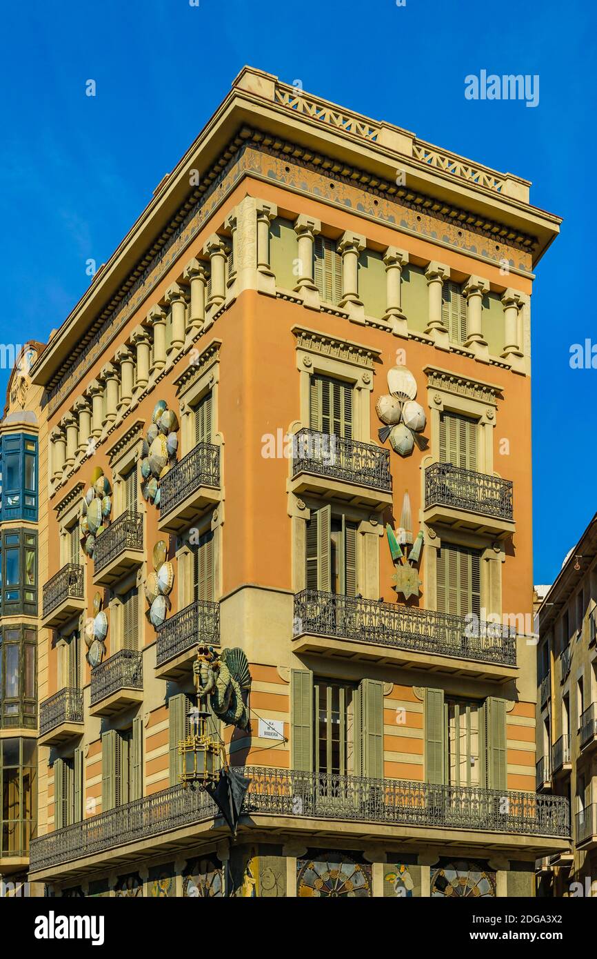 Bruno Carlos House, Barcelona, Spain Stock Photo - Alamy
