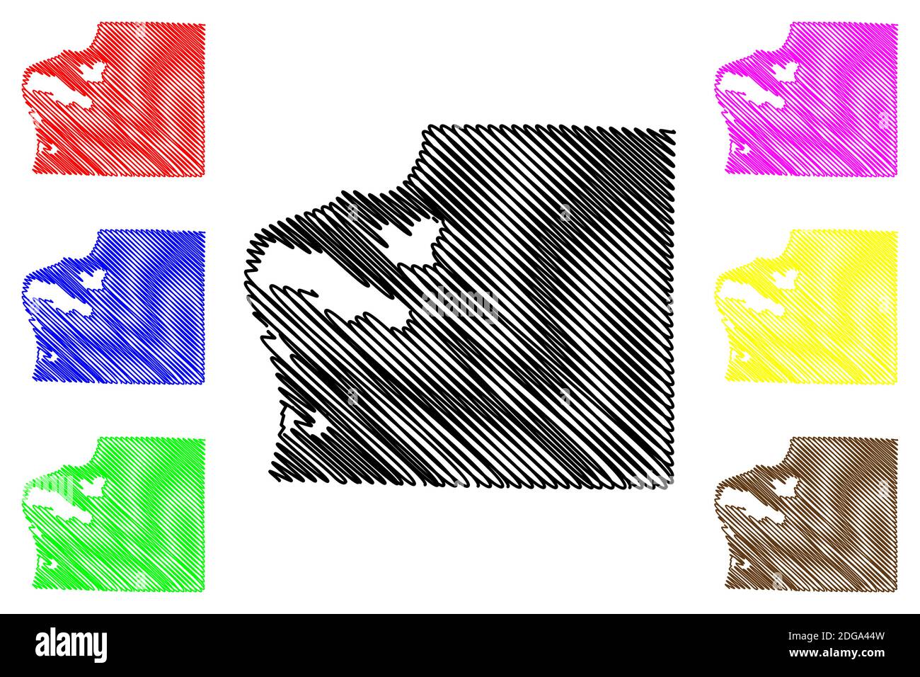 Benzie County, Michigan (U.S. county, United States of America, USA, U ...