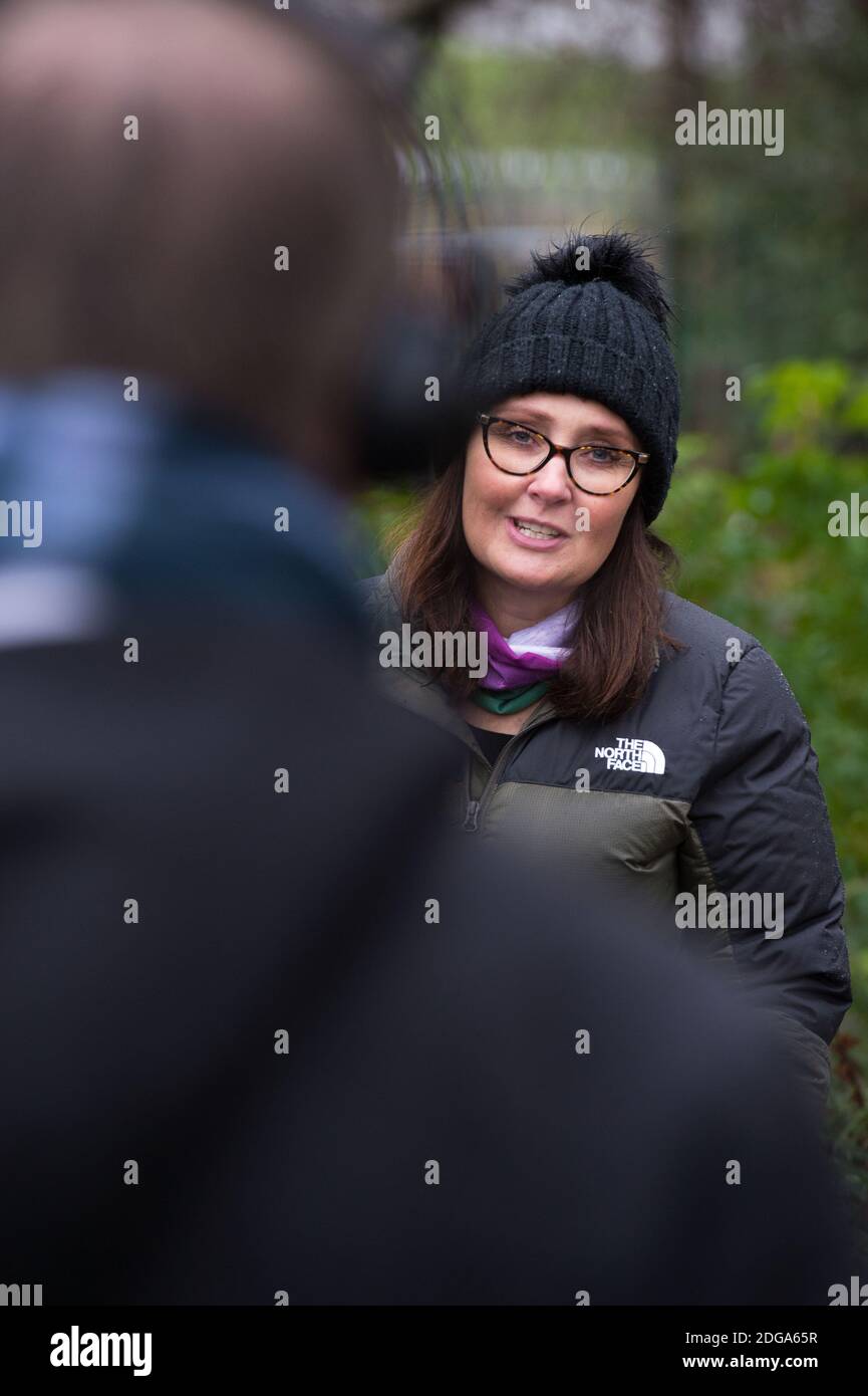 Glasgow, Scotland, UK. 8 December 2020. Pictured: Sara Fitzsimmons MBE ...
