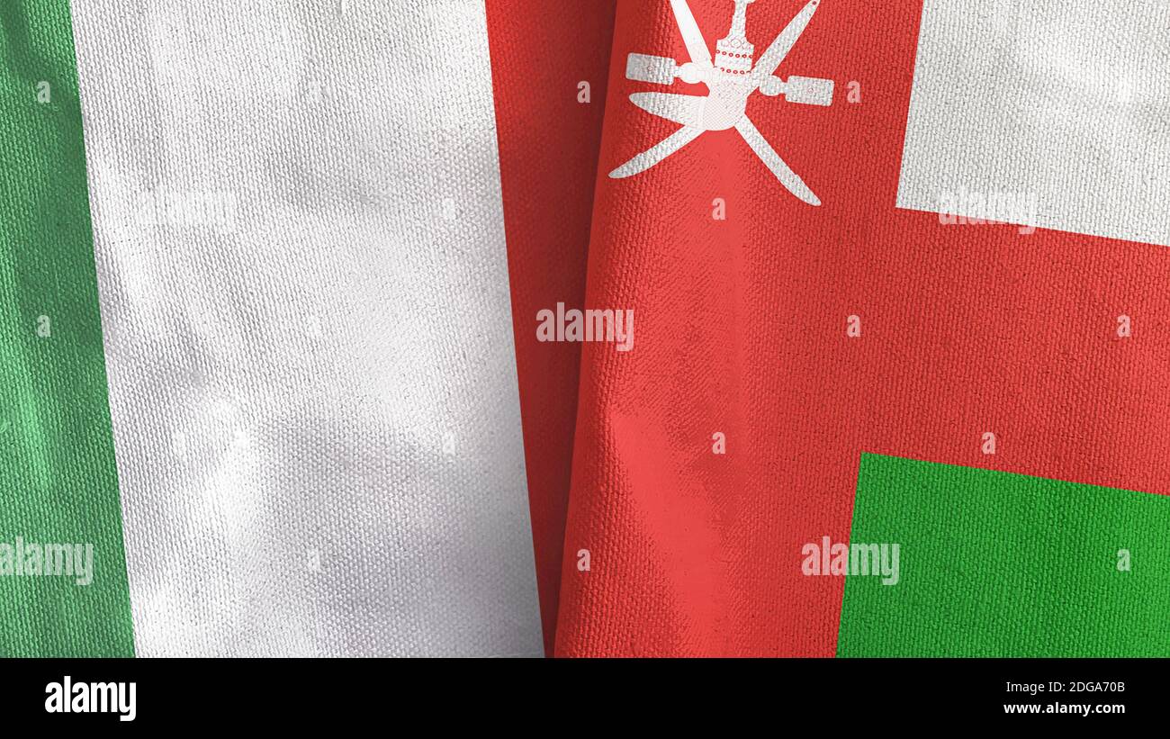Oman italy flag hi-res stock photography and images - Alamy