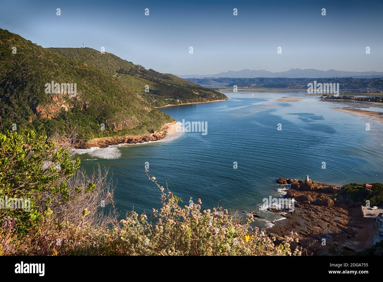 In south africa sky ocean Stock Photo - Alamy