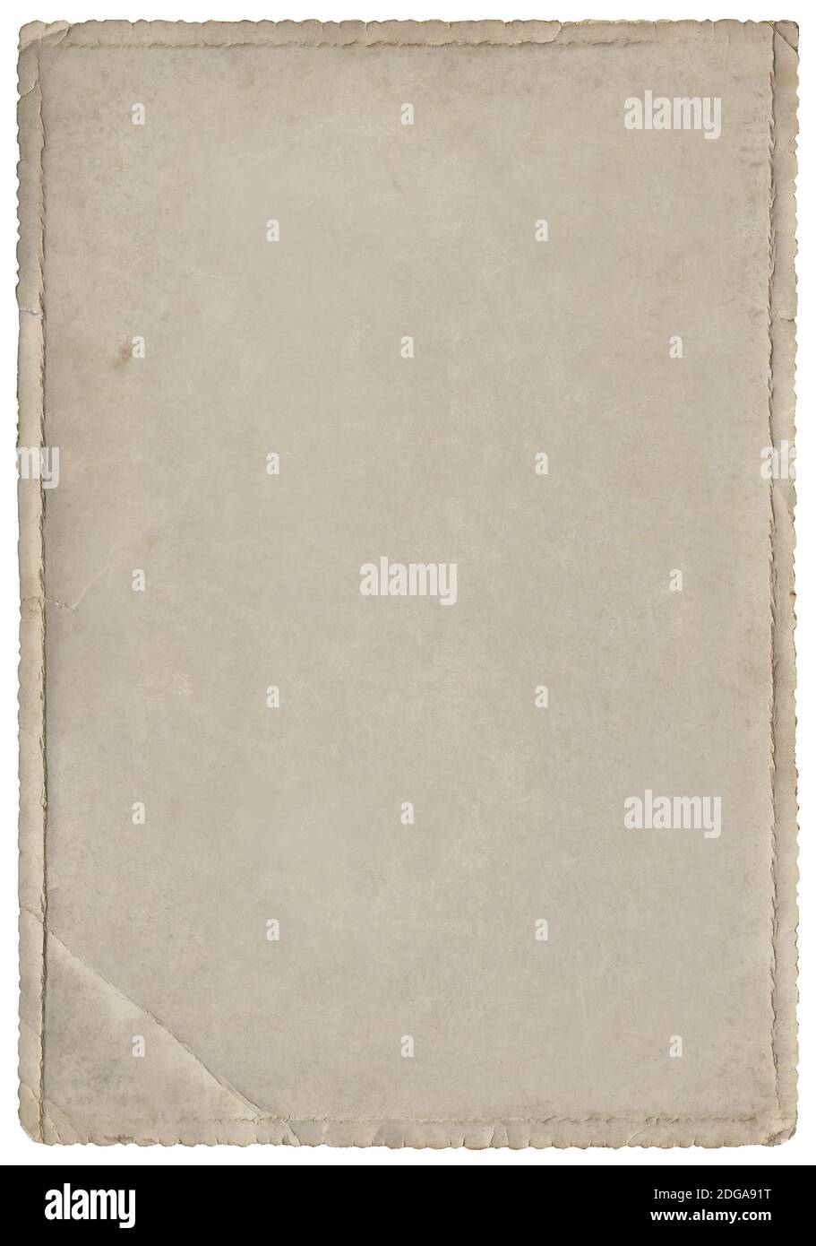 Old Photo Paper Cutout Stock Photo - Alamy