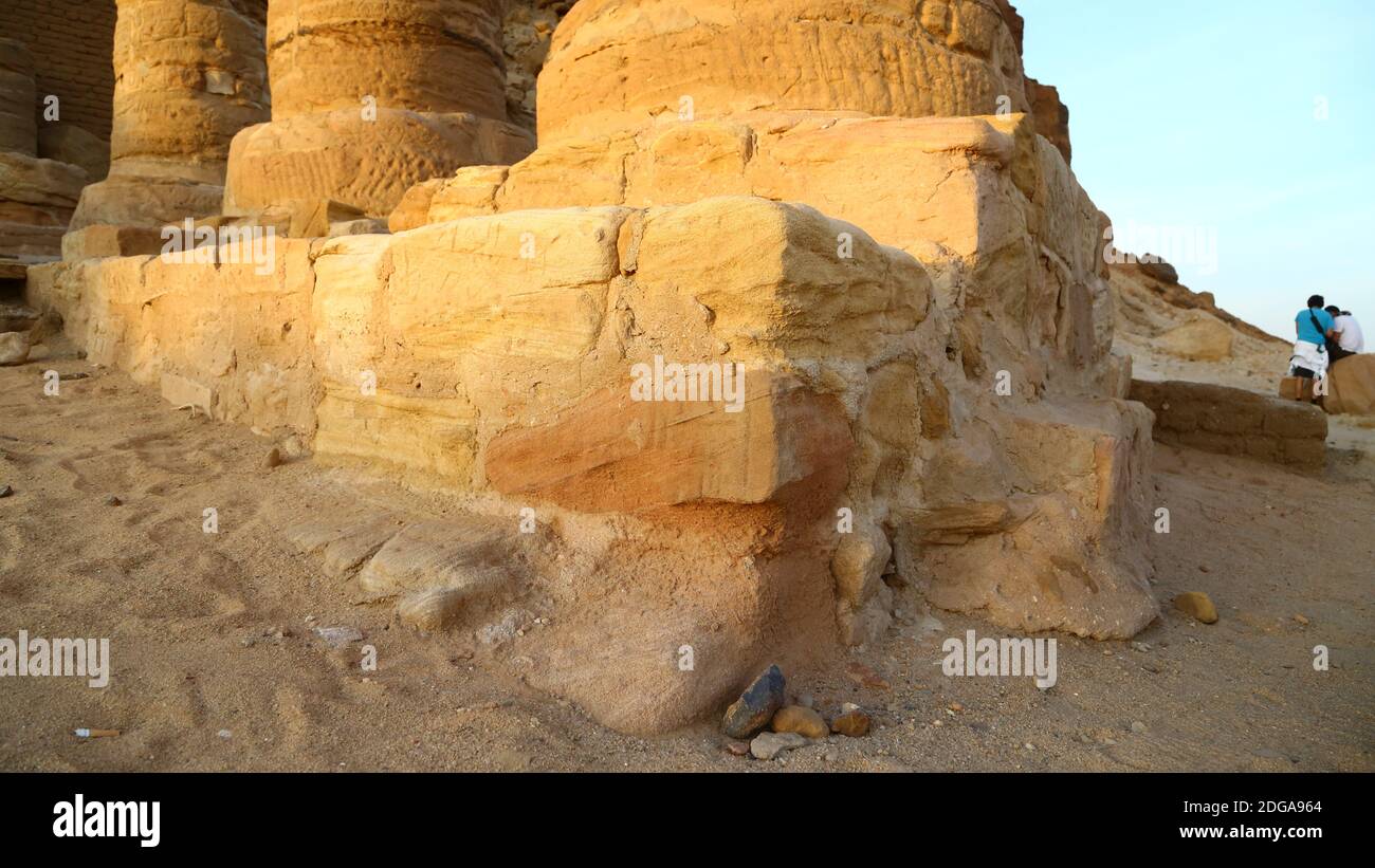 Temple of the black pharaohs Stock Photo - Alamy
