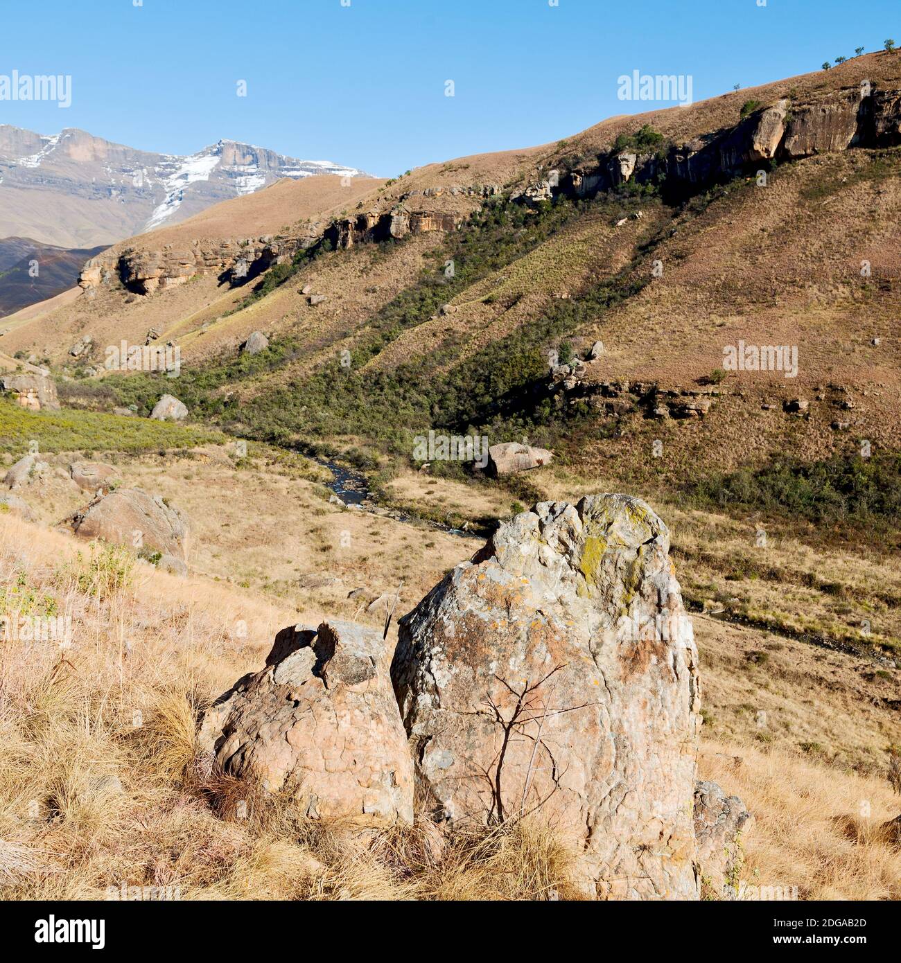 In south africa valley of desolation Stock Photo - Alamy