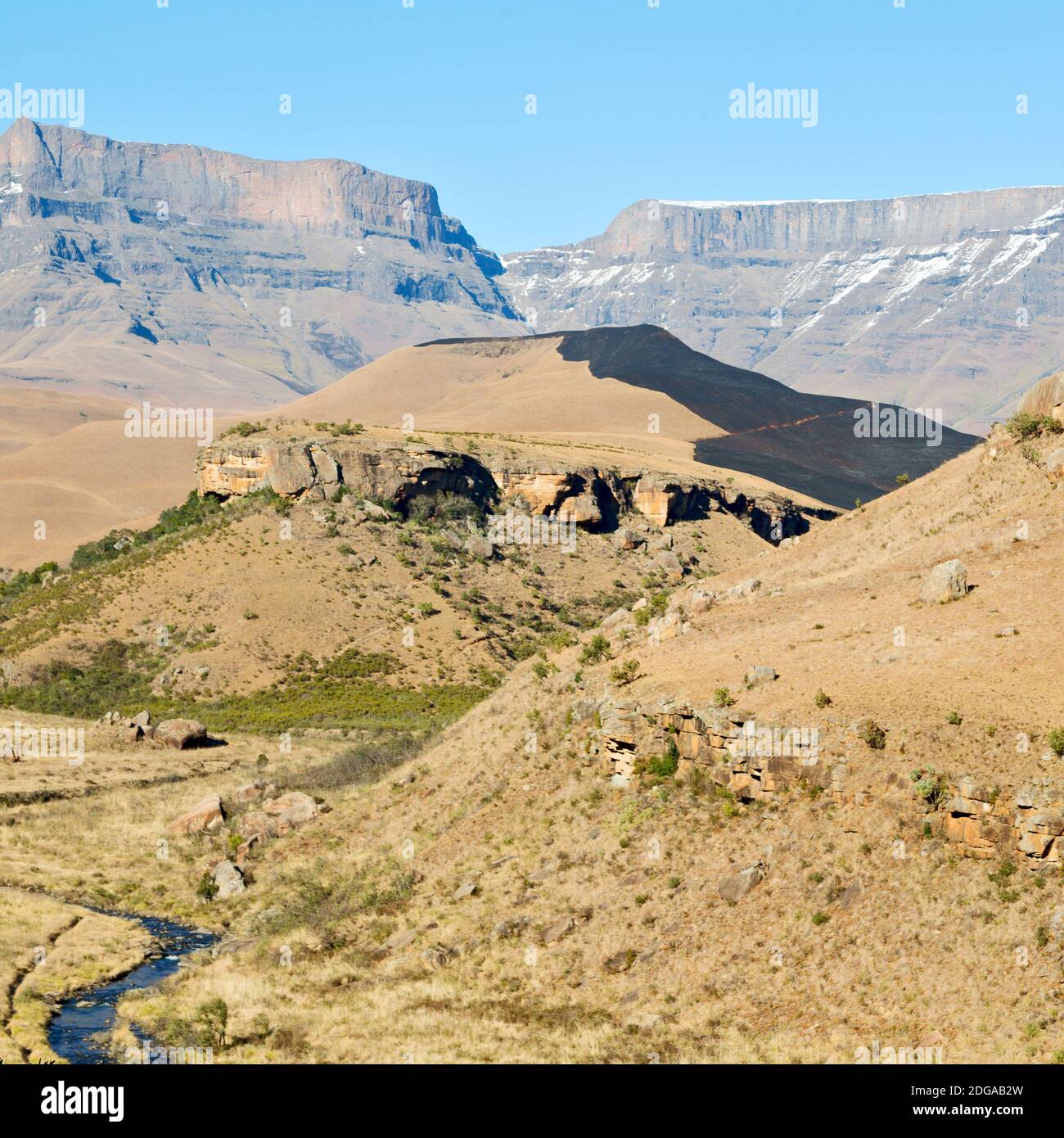 In south africa valley of desolation Stock Photo - Alamy