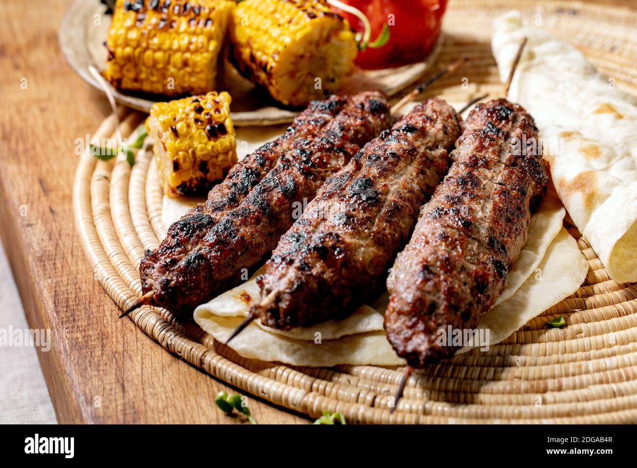 Lyulya kebab hi-res stock photography and images - Alamy
