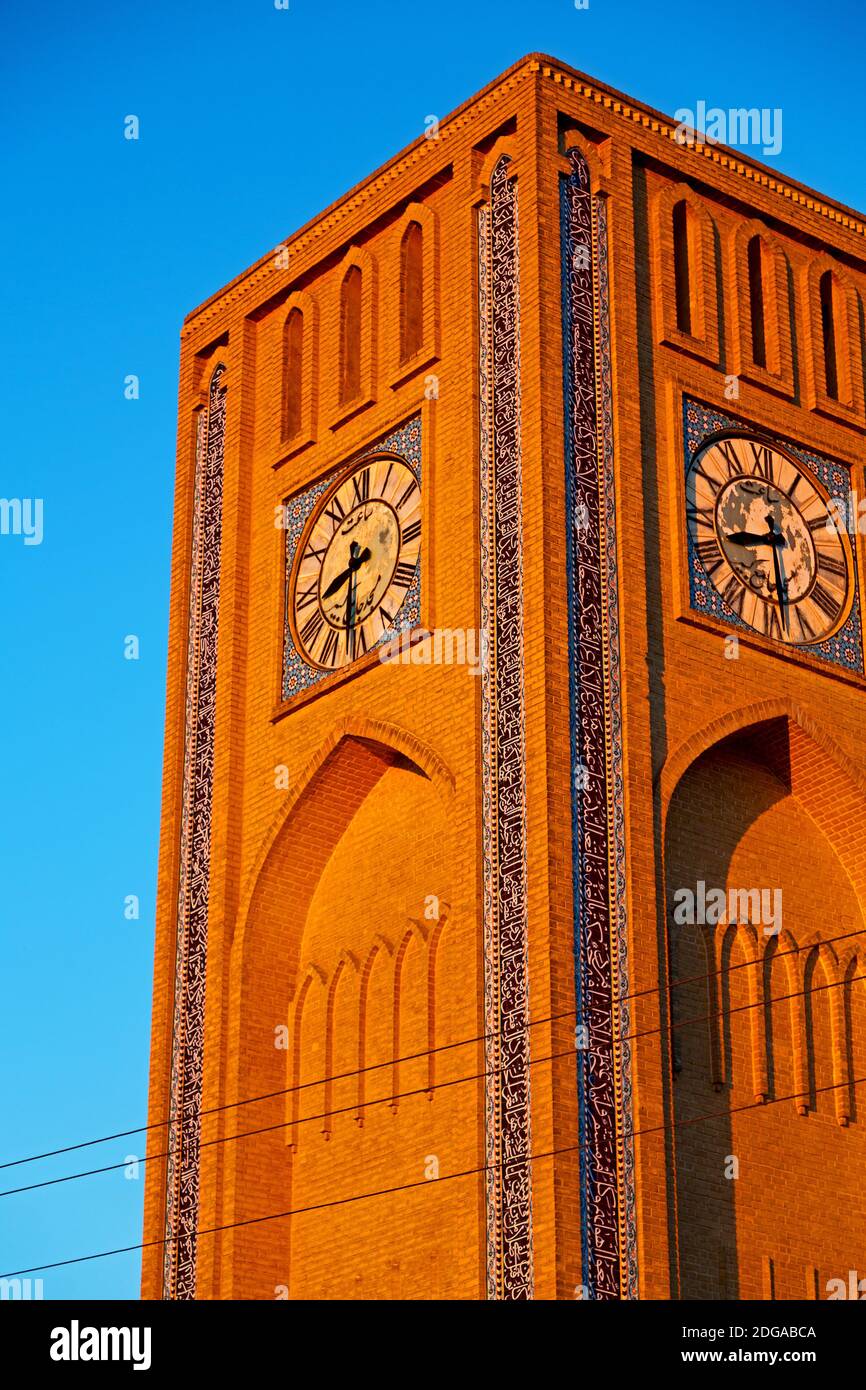 Clock tower in yazd hi-res stock photography and images - Alamy