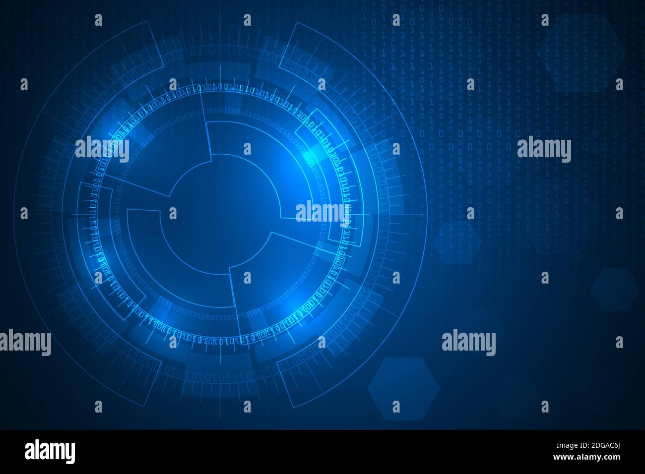 security with binary code technology abstract background. big data ...