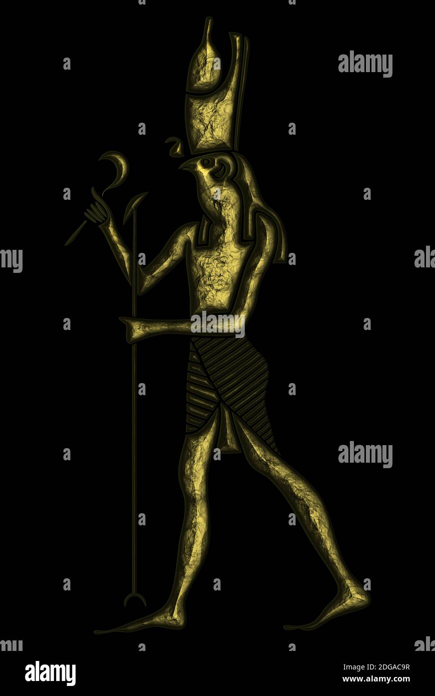 Horus - God of Ancient Egypt Stock Photo - Alamy