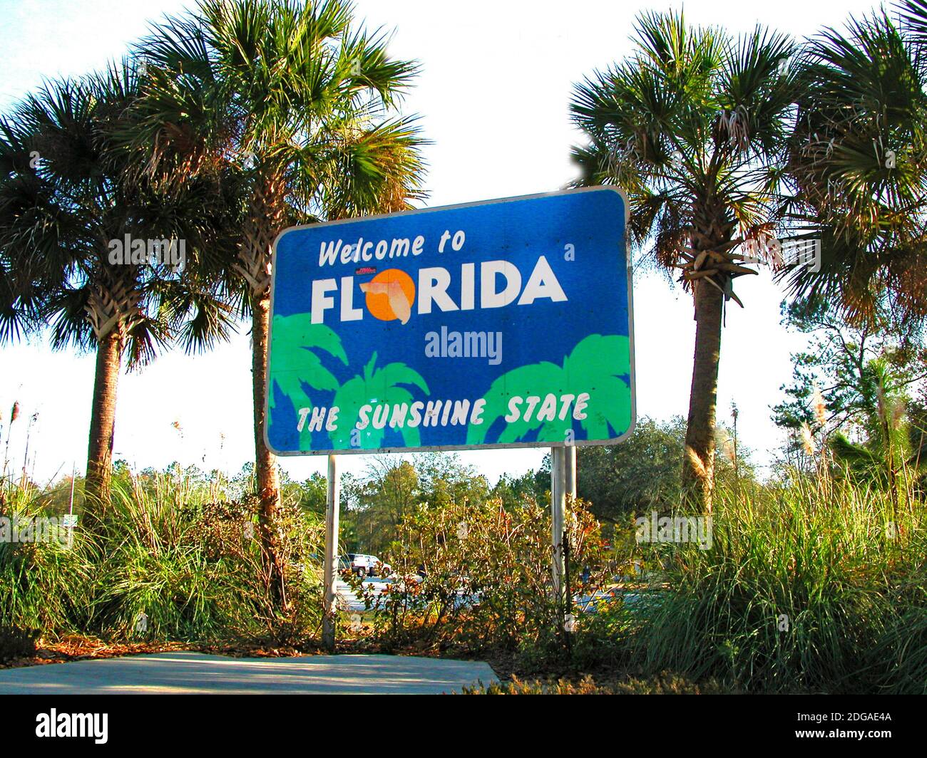 Florida scenic highway road sign hi-res stock photography and images ...
