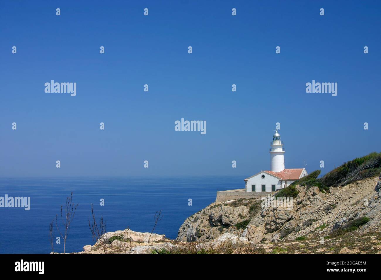 Faro De Capdepera At Punta De Capdepera High Resolution Stock ...