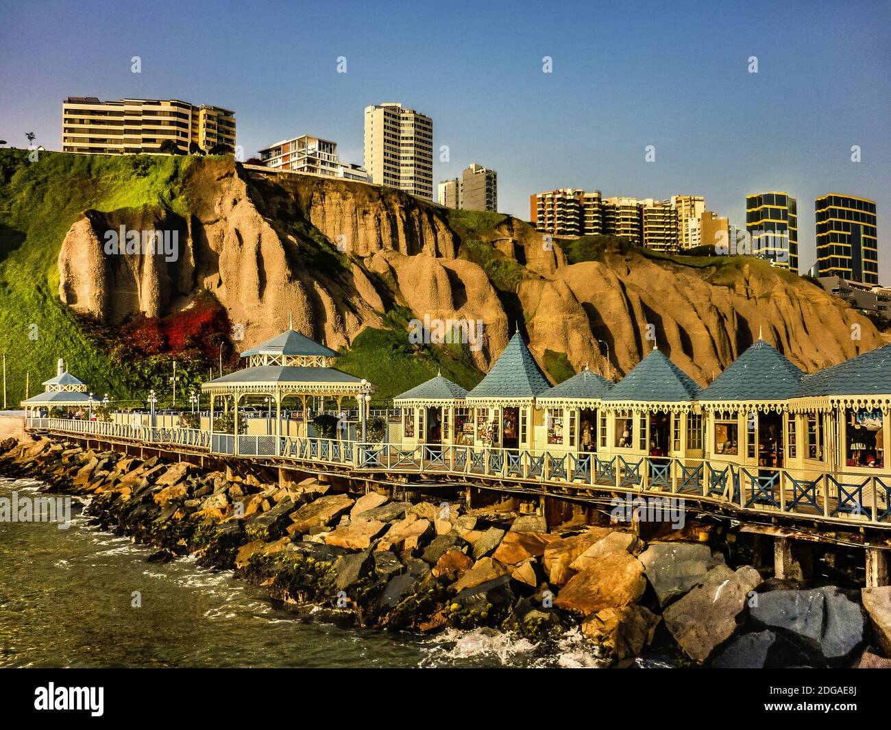 Lima Peru Coastal Scene Photo Stock Photo - Alamy