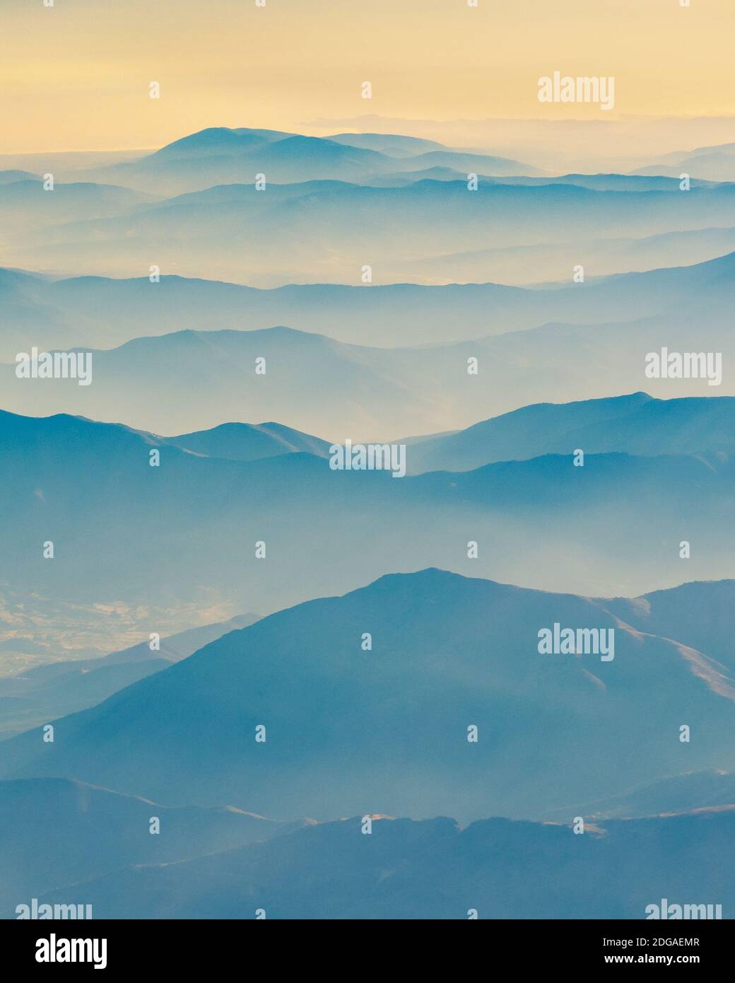 Andes mountain aerial view hi-res stock photography and images - Alamy