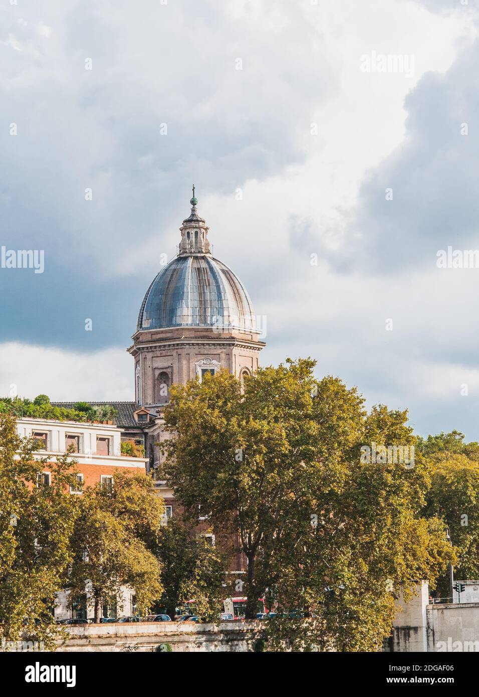 Roman Catholic and Historical Church in Rome Stock Photo - Alamy