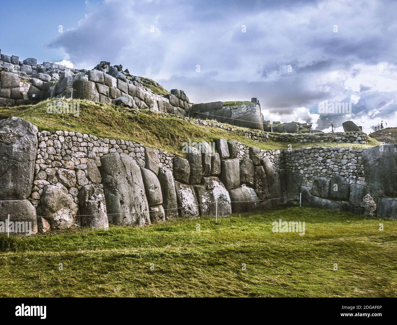 Sacsayhuaman Inca Fortress, Cusco, Peru Stock Photo - Alamy