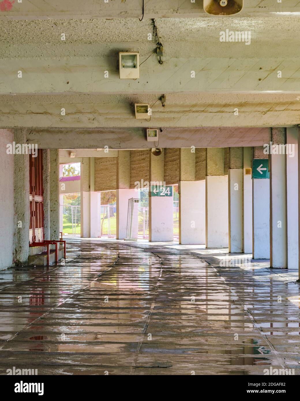 Santiago de Chile National Stadium Stock Photo - Alamy