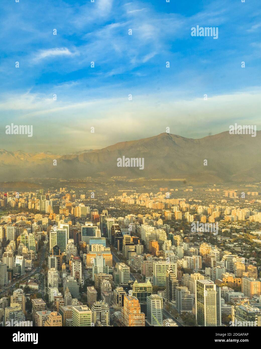 Aerial view cordillera de los hi-res stock photography and images - Alamy