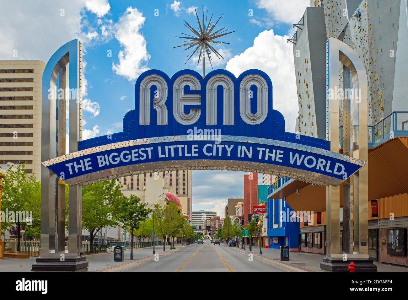 Reno Nevada Arch High Resolution Stock Photography and Images - Alamy