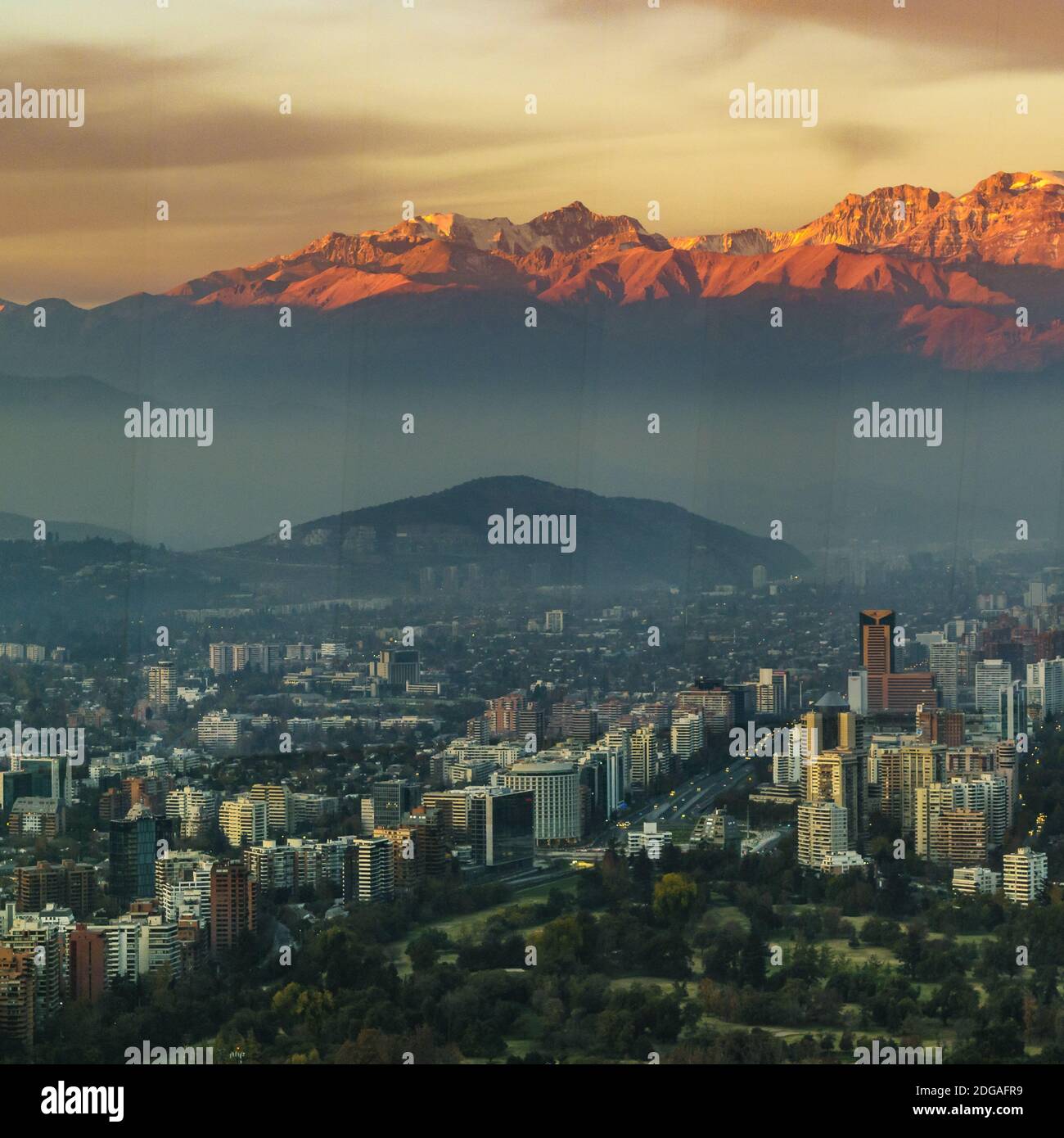 Aerial view cordillera de los hi-res stock photography and images - Alamy