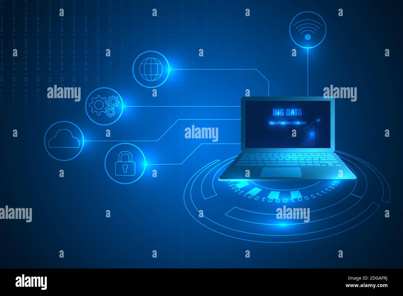 Networking visualization Stock Vector Images - Alamy