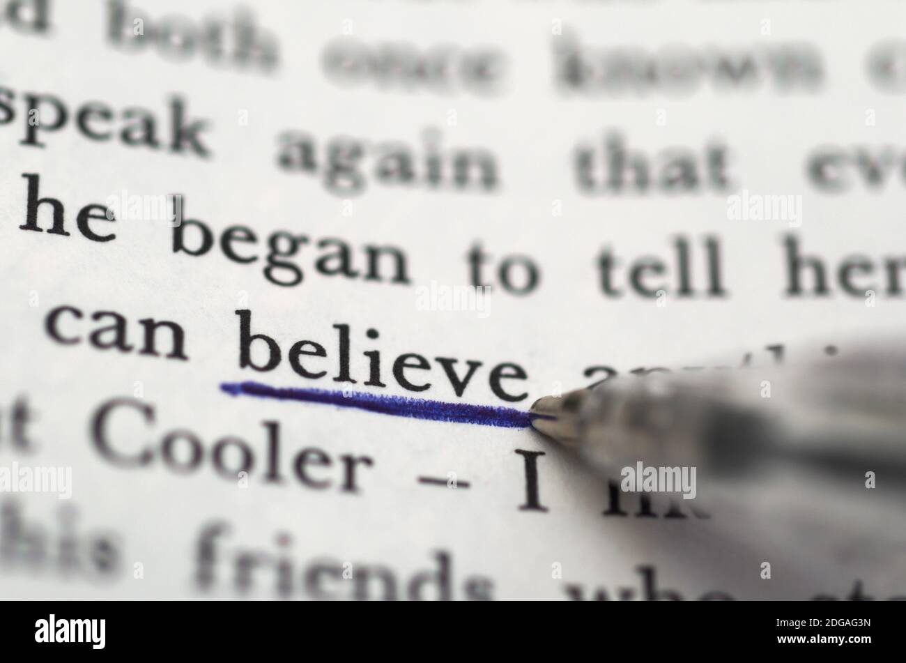 Underlined hi-res stock photography and images - Alamy