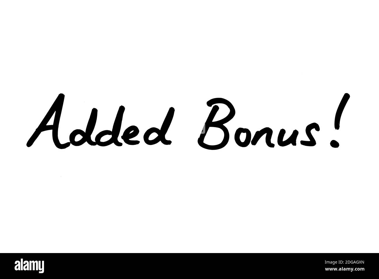 Handwritten added hi-res stock photography and images - Alamy