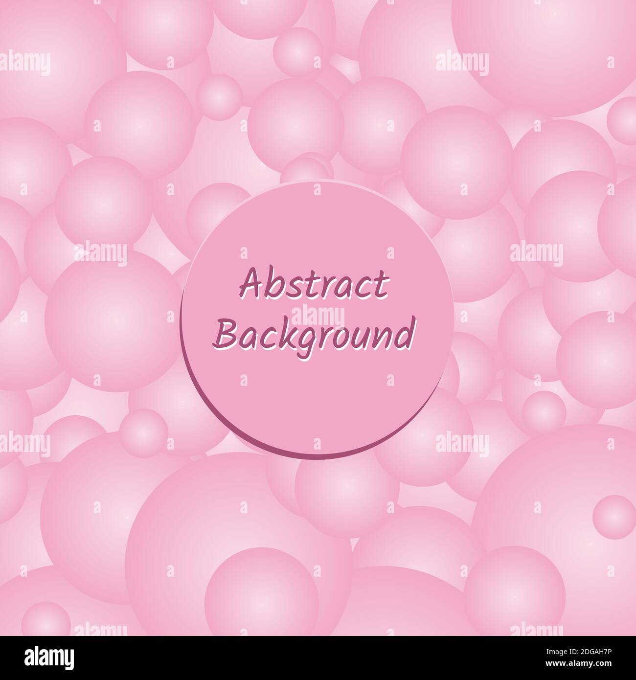 3 d rendering, soft pink color background, pink balloons. Vector ...