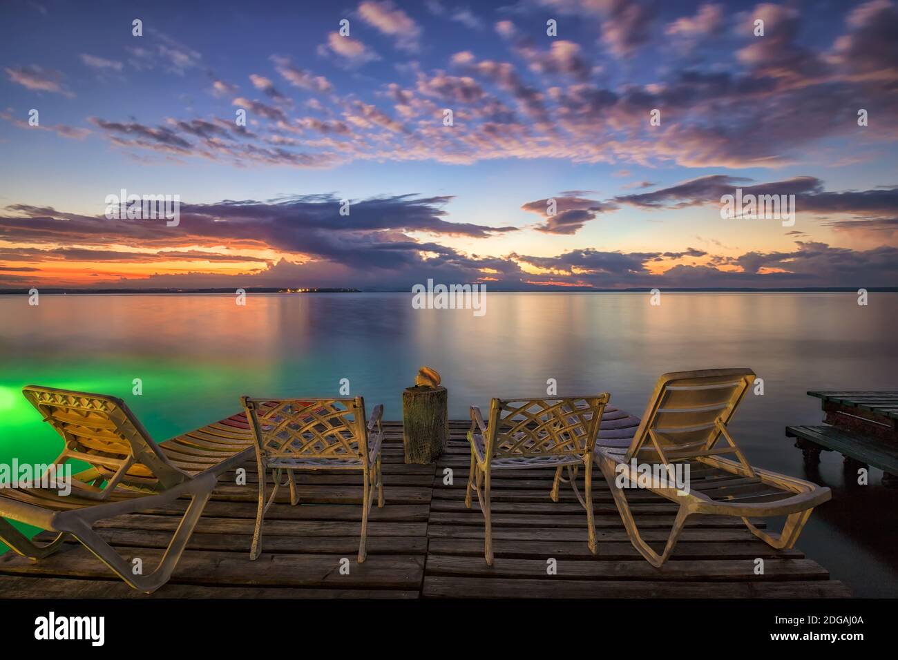 Relaxing summer scene empty hi-res stock photography and images - Alamy