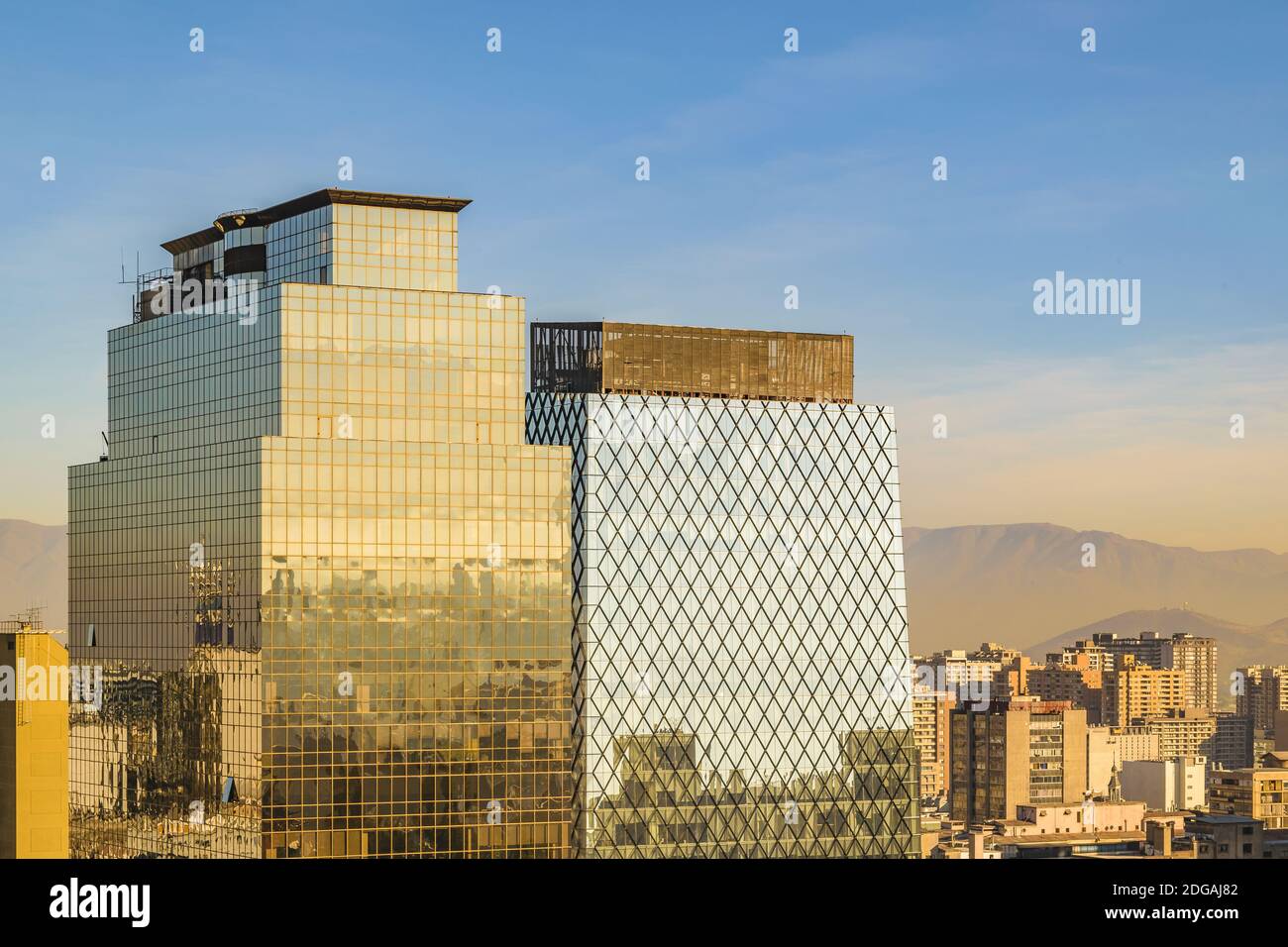 Contemporary Architecture, Santiago de Chile Stock Photo - Alamy